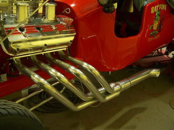 DR392 Classic Style Header, Chrysler 392 Hemi - Sanderson Headers