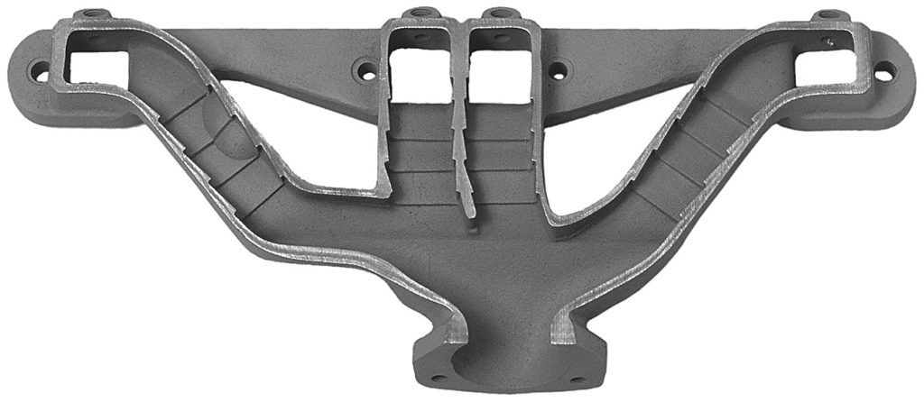 QP1000 Cast-Series Header Set, Small Block Chevy - Sanderson Headers